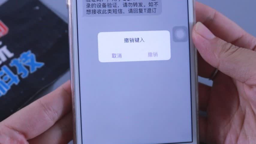 苹果手机发送消息的时候,如果输入错误,摇晃手机就能撤销输入