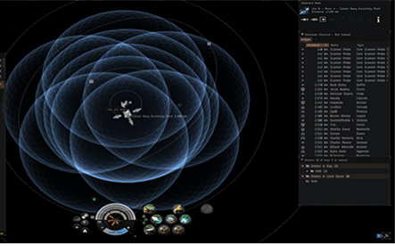 Eve Online - 如何使用扫描定位 Directional Scanner