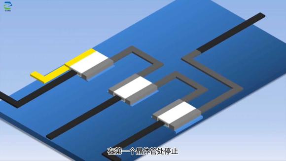 3d动画精细展示CPU内部细节
