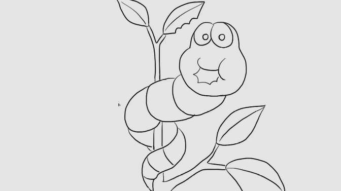 你知道树叶怎么画简笔画吗?