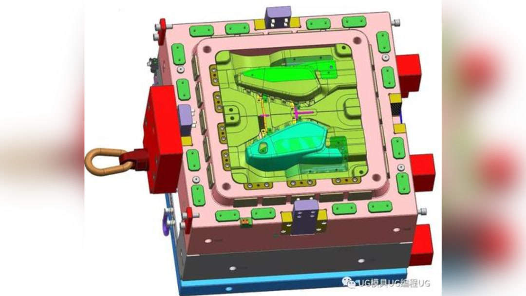 UG教程:婴儿床模具设计行位定位和导向
