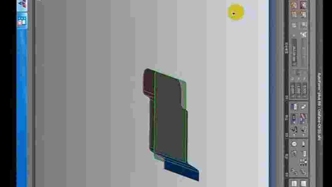 CAE(autoform R6)针对向上向下成型工艺分析