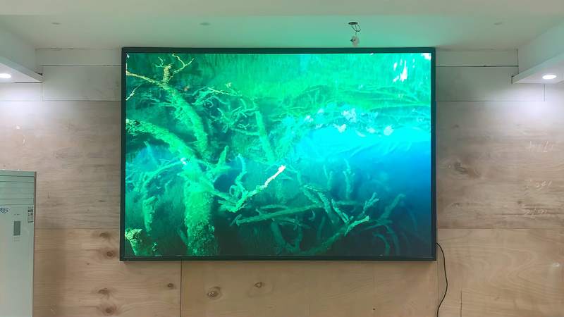 成都大邑某单位会议室LED显示屏