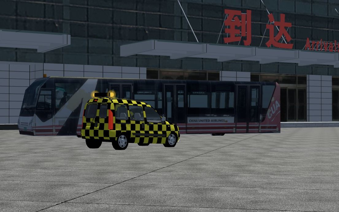 [Flightgear] 开着肝了一下午的自动驾驶小车去旅行(误)