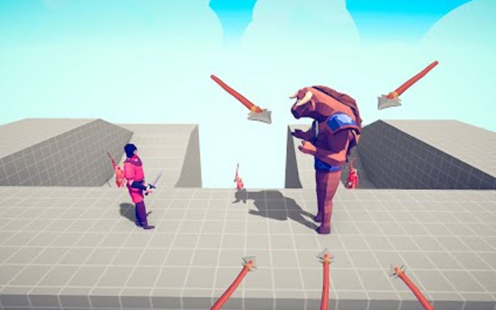 全面战争模拟器:爆笑对战,小偷和6支长矛围殴每个单位!