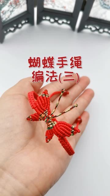 第3集|蝴蝶手绳编法(三)