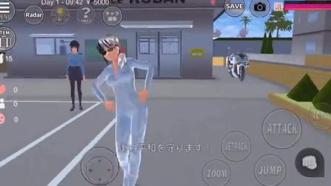 樱花校园模拟器:做动作教程来了,就是这么炫酷