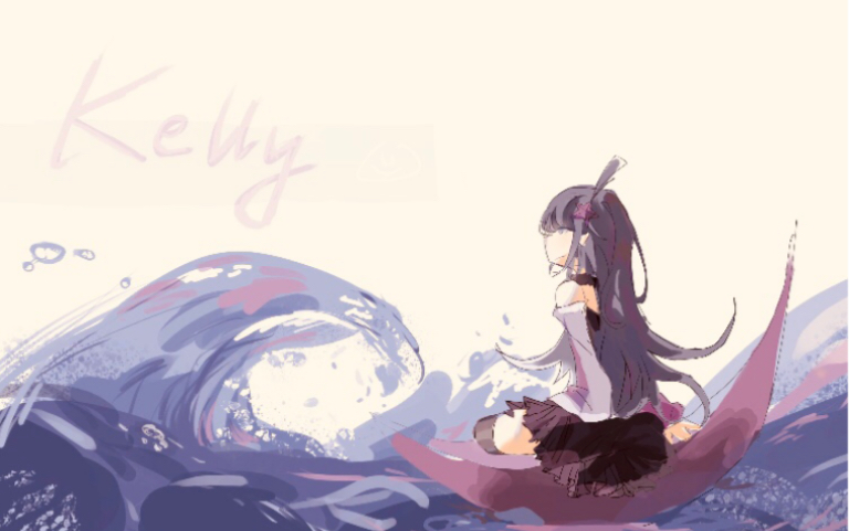 【绘画过程/凯莉/凹凸世界】“但我不会画水啊”