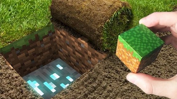 真人版我的世界:狗蛋打怪居然获得了藏宝图,有什么宝藏呢?