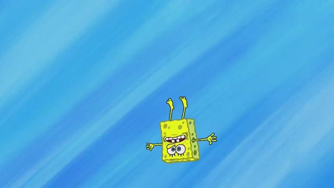 海绵动画:海绵换了新工作,工资也涨了,月薪一分钱!