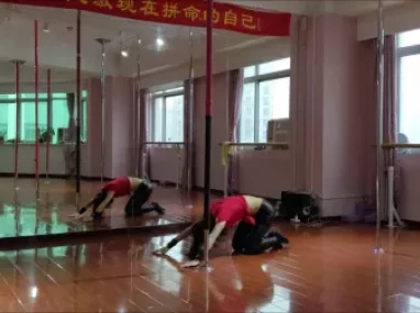 58岁阿姨级别钢管舞 惊掉你的下巴