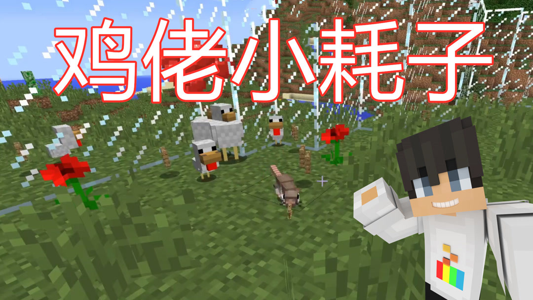 【大白】MC我是一只小僵尸鼠王传奇14:动物管理员养鸡小耗子!