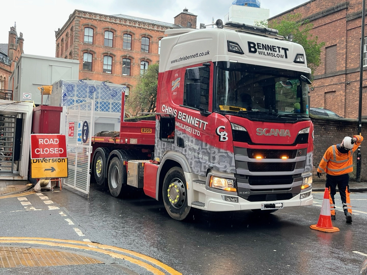 【欧卡】英国街头各种各样的斯堪尼亚