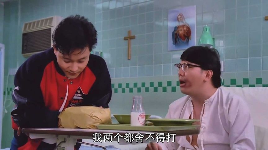 智多星:杀手到病房刺杀阿威,还好张国荣及时赶到,不然就惨了