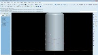 proe 5.0 宋老师教程 16.13 练习一 玻璃瓶制作投影曲线