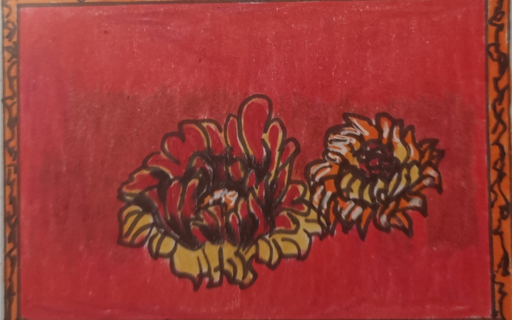 【杂七杂八的绘画作品】城堡,皇宫,小姐姐,硬汉,牡丹,星球,星际战士等等
