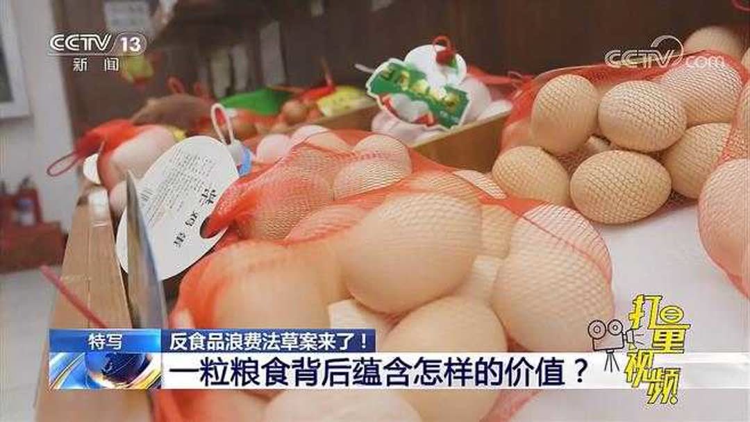 反食品浪费法草案来了!一粒粮食背后蕴含怎样的价值?|24小时