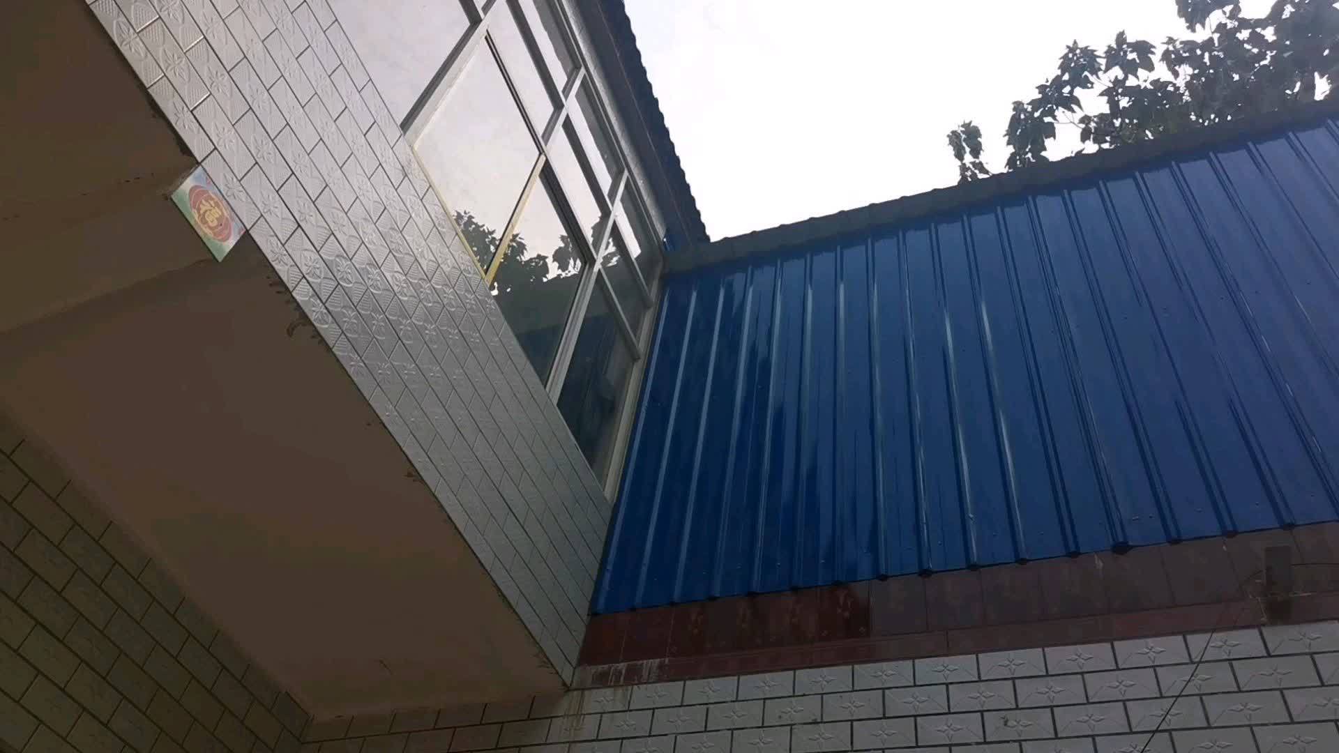 70多平方米彩钢瓦只花了2000块钱,看看为什么那么便宜吧