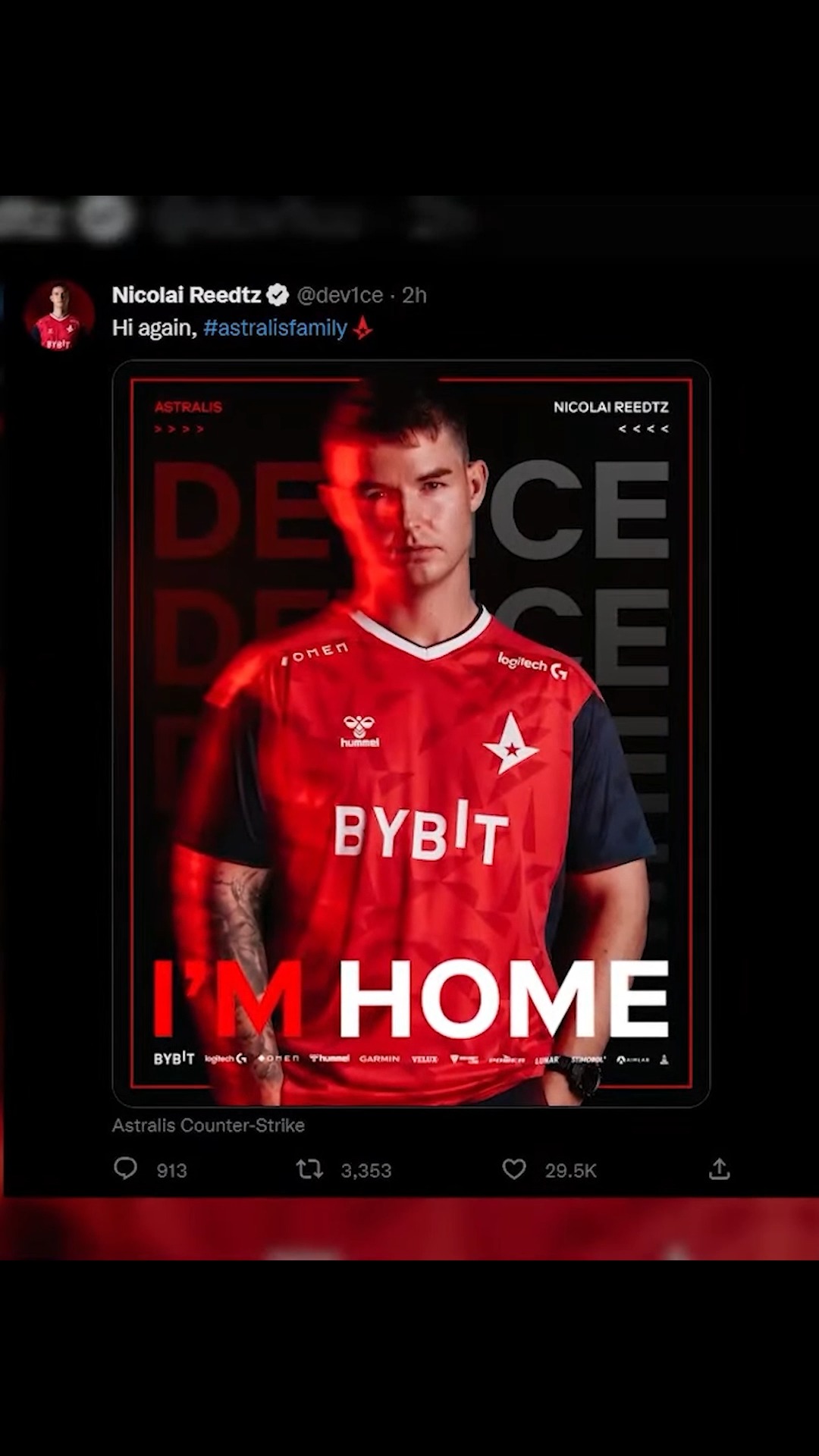 设备已连接,欢迎回家Dev1ce#csgo #csgo马...