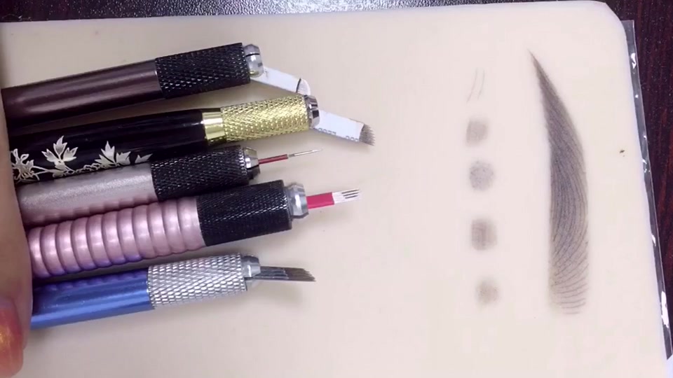 教你各种文绣笔使用方法