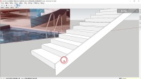 sketchup草图大师创建室内(旋转)螺旋楼梯