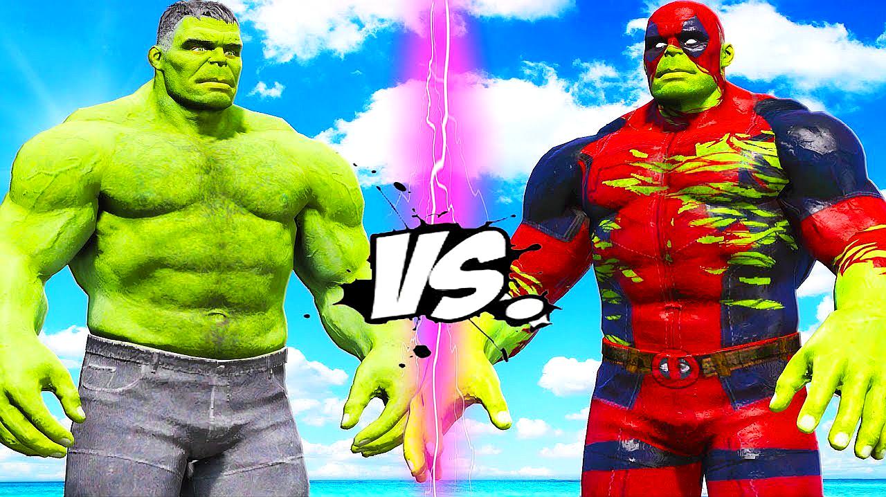 趣味动画:绿巨人VS绿巨人,战斗一触即发!