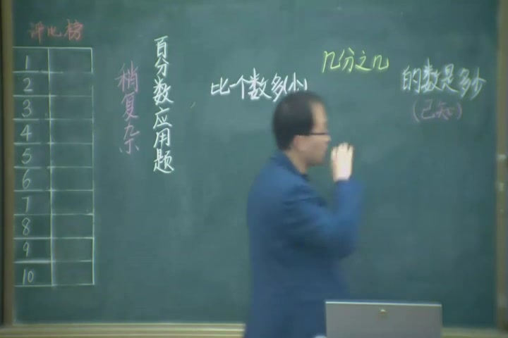 『获奖』青岛版小学数学六年级下册《1二(百分数应用题2)》[徐老师]...
