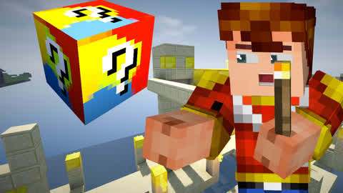 【天骐】我的世界幸运方块赛跑 【天骐】MC金字塔幸运方块