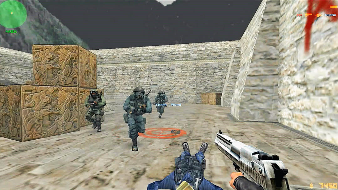 反恐精英零点行动-僵尸模式1-VS-40~有段时间没玩,爆头退步了