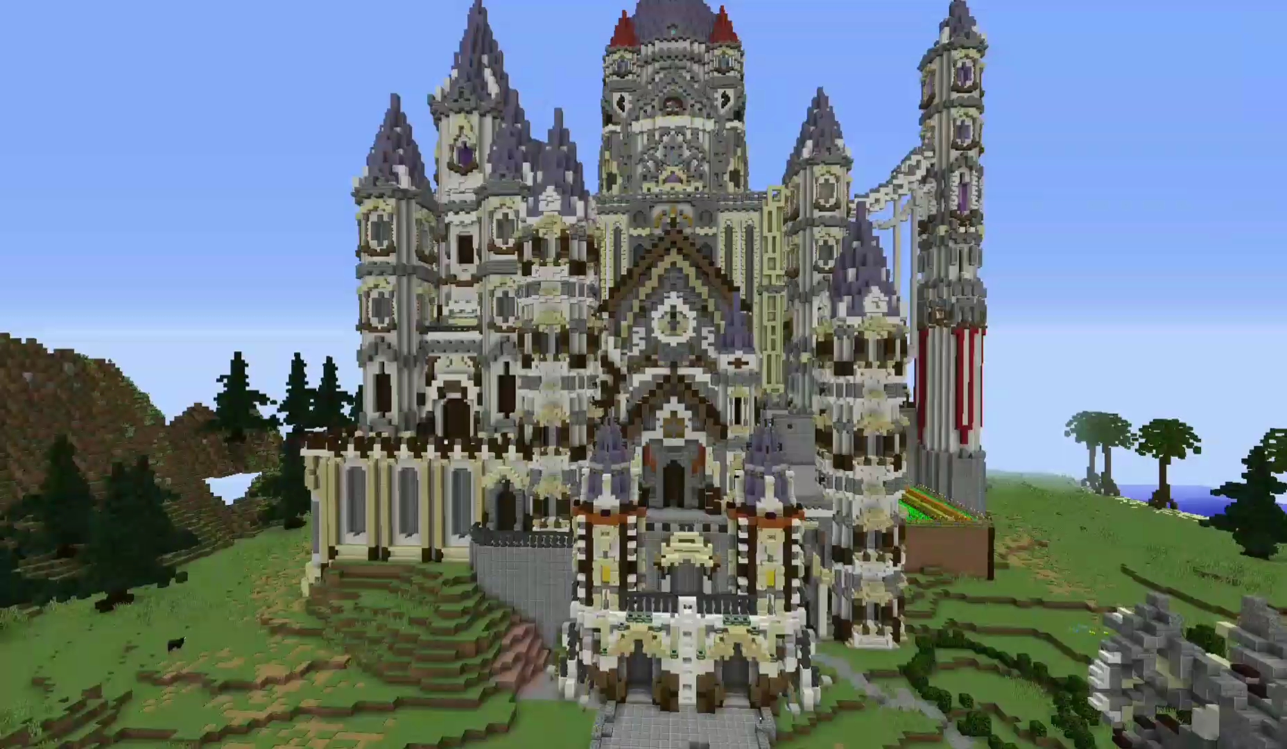 我的世界城堡第一弹(未完工 持续建造中)