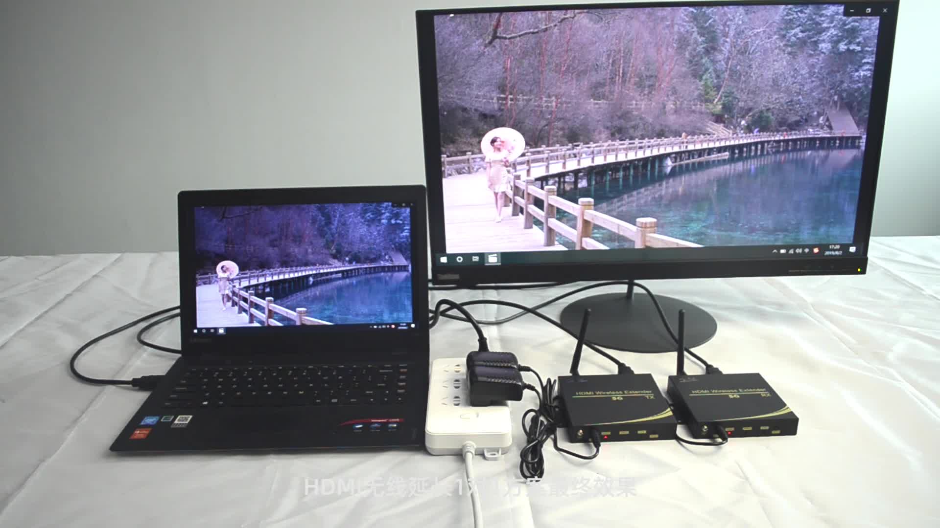 无线HDMI怎么用?HDMI无线延长器1对1/1对4配对连接使用方法