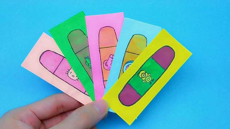 手工自制创可贴撕撕乐,好玩新颖还能写上想说的话,互动很有趣