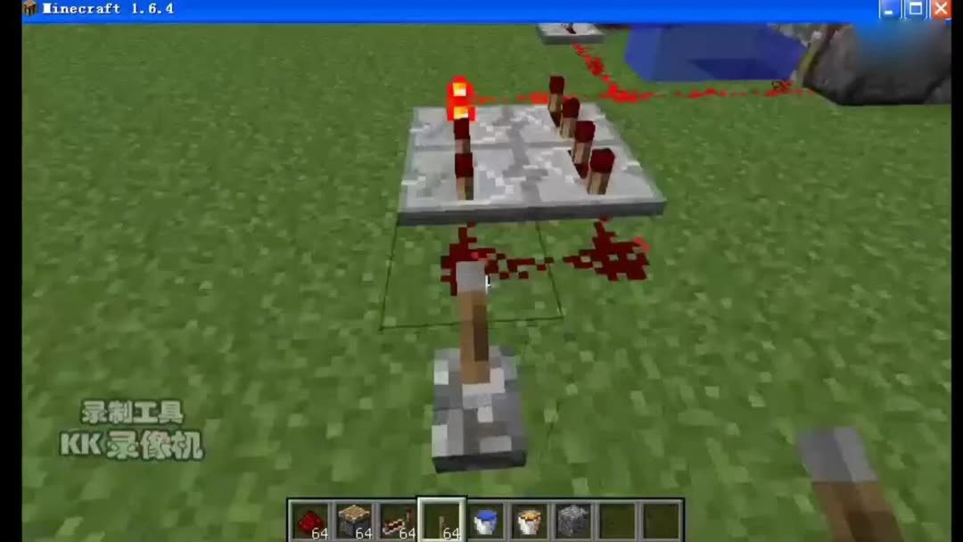 我的世界半自动高效率刷石机