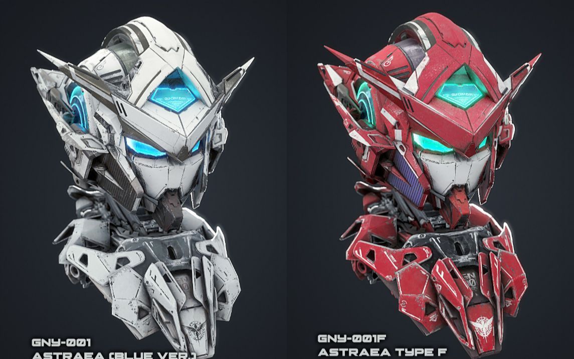 【Maya机器人建模】从零开始做出完整的次世代硬表面《机甲头》...