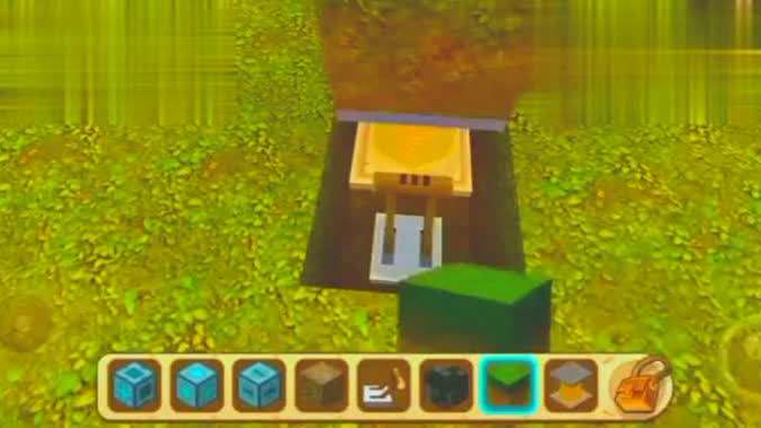 迷你世界:压缩方块和遁地隐形门教程,老哥们你们学会了吗?