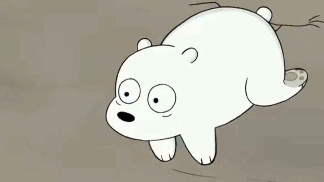 欧美搞笑动画《咱们裸熊》,北极熊回到北极遇到一个大胡子