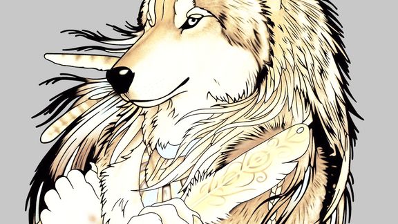 为了你我变成狼人的模样 为了你我染上了疯狂