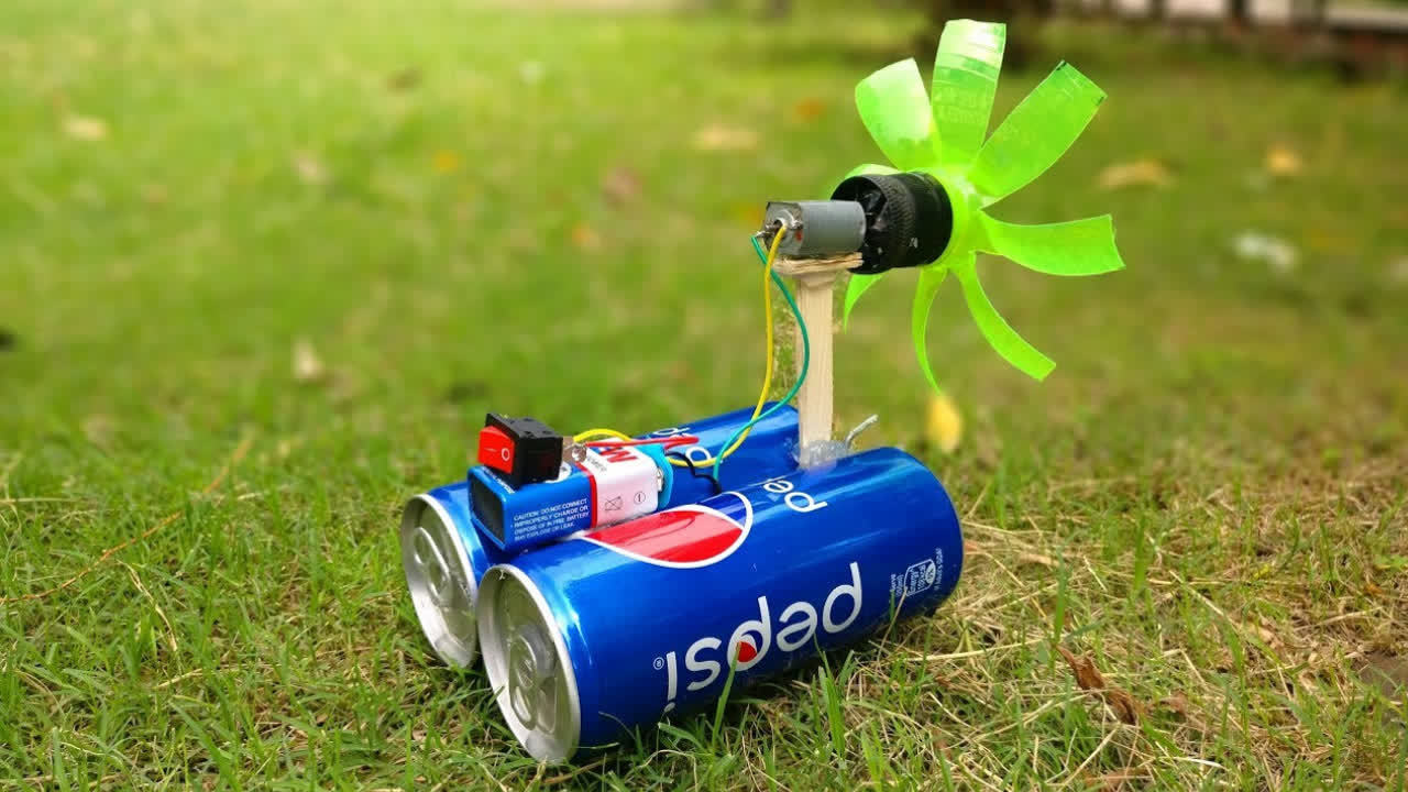 火柴实验室:如何在家里做一艘电动船,你一定.