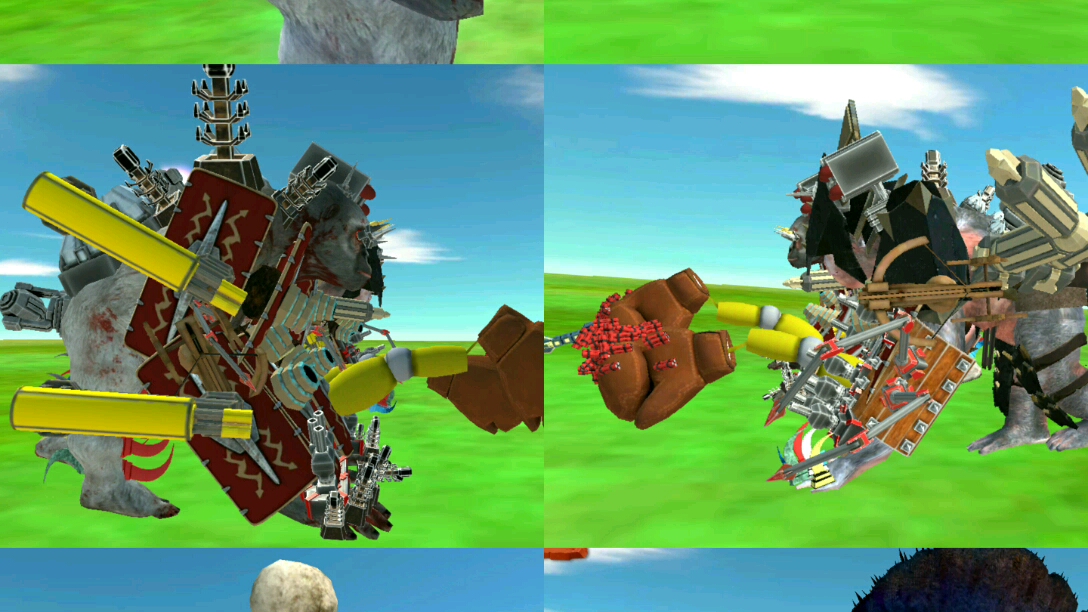 最大的皮肤更新,每个都用心做了.动物战争模拟器