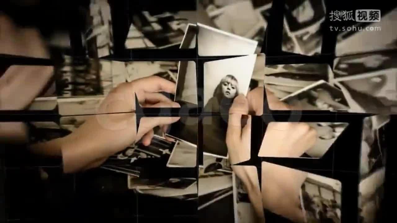 三维切片拼图摄影视频幻灯片 3D Slice Opener Slideshow