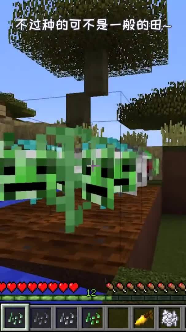 我的世界:种田竟然种出了怪物?!我只想好好种田啊!