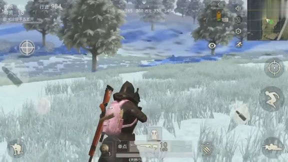 荒野行动:狙击的使用技巧和走位,能防止被敌人爆头