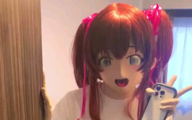 【琪咕咪】【kigurumi】萌ちゃんが朝お見送りしてくれた時の動画