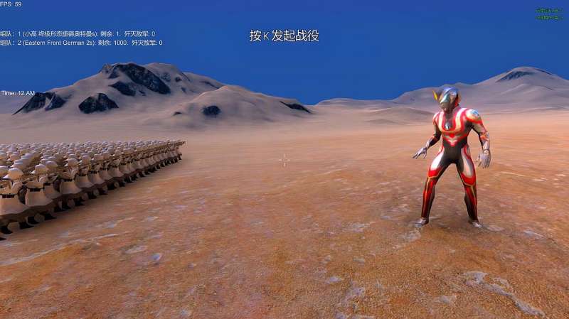 史诗战争模拟器:1个终极形态捷德奥特曼VS一千士兵,能否取胜?