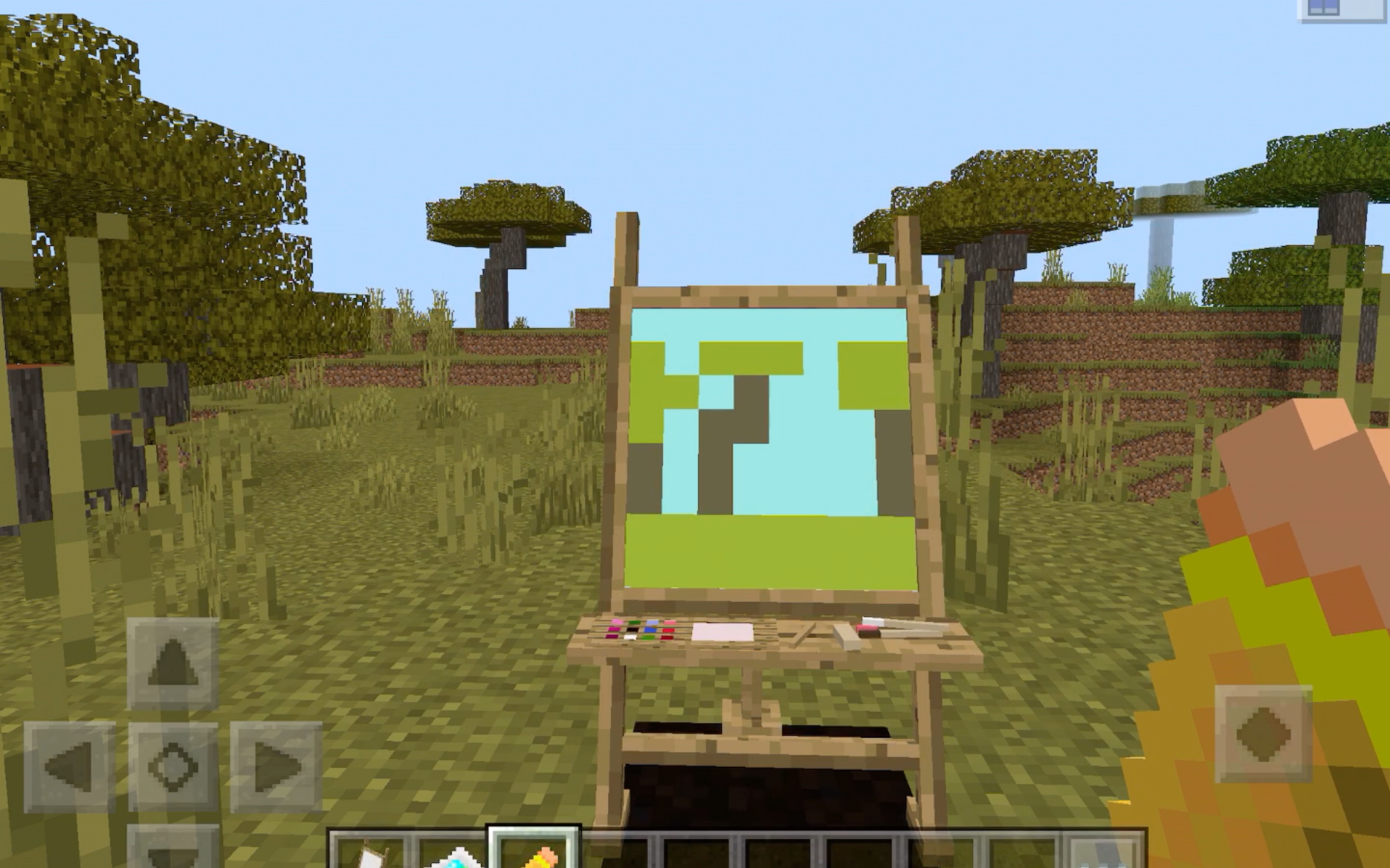 我的世界手机版的画画模组