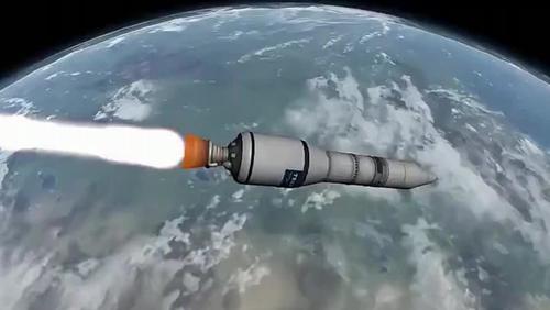 武器模拟演示:多弹头洲际弹道导弹攻击过程,根本无法拦截