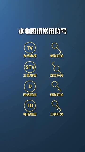 水电图纸常用符号