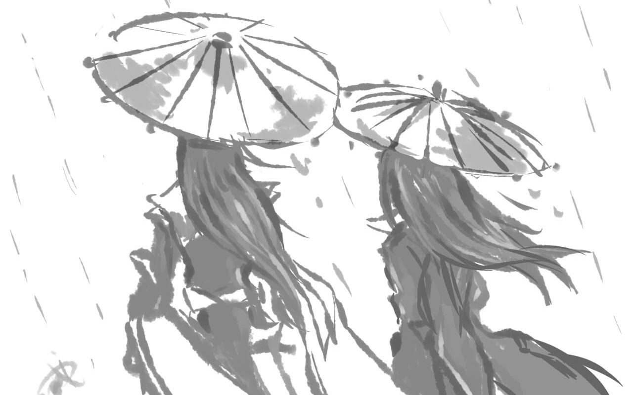 【剑三同人手书】【花羊】愿与你共赴此生-《赋红雪》