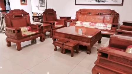 缅甸花梨沙发家具中式美学家居生活