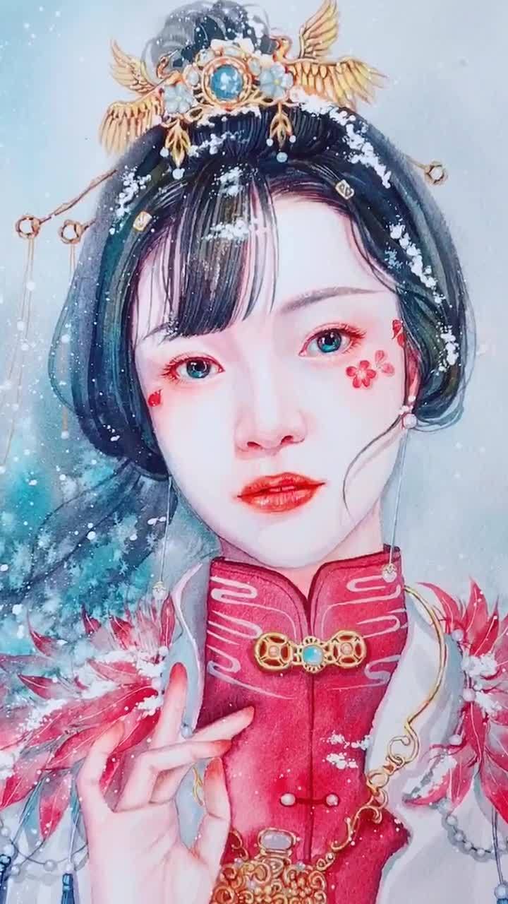 画多了觉得设计造型和服饰越来越流畅了